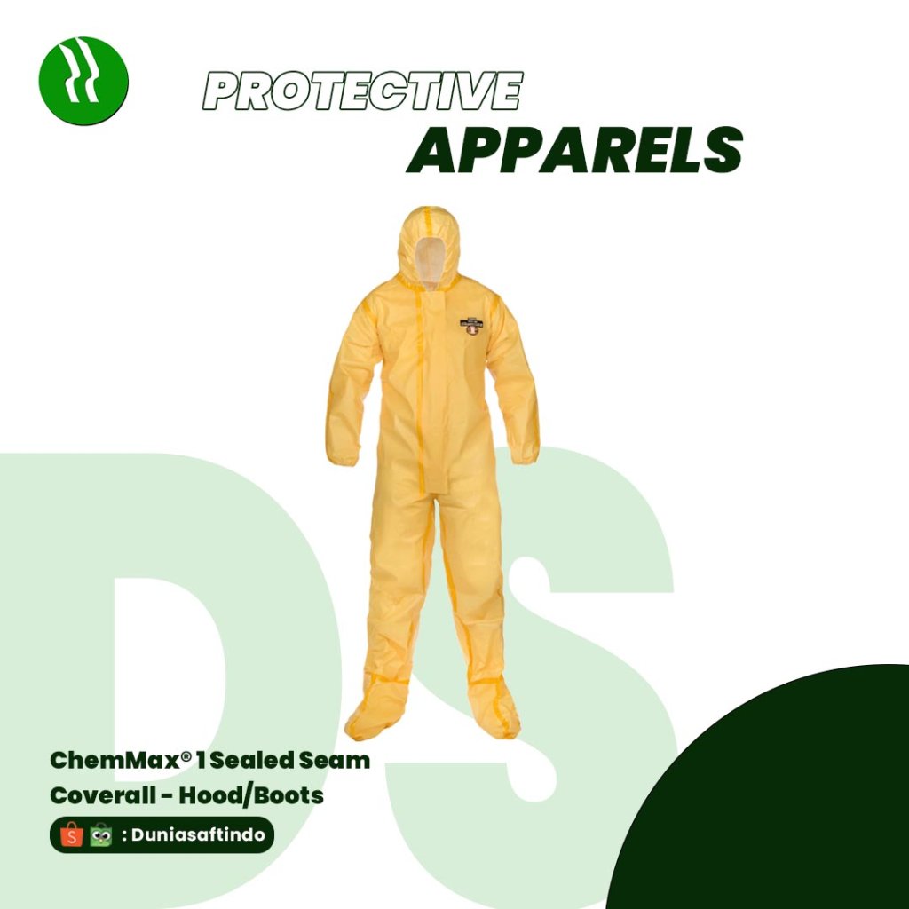 ChemMax® 1 Sealed Seam Coverall - Hood/Boots PRODUCTS